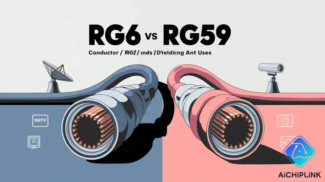 RG6 vs RG59 Coaxial Cable: Key Differences and Uses - AIChipLink