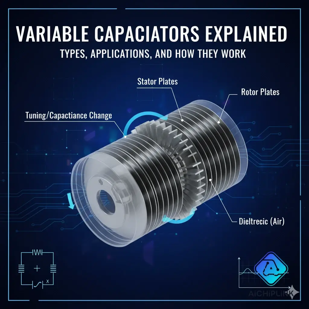 Variable Capacitors Explained: Types, Tuning, and Applications - AIChipLink