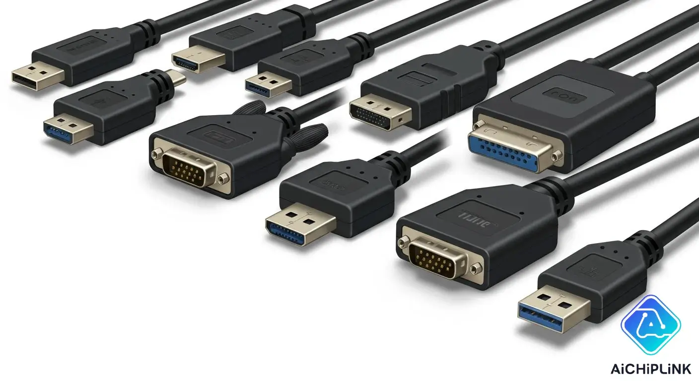 Introduction to the Types of Monitor Cables - AIChipLink